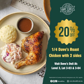 Rapid Kembara - 20% OFF at Dave's Deli by Dave's Deli @ Sunway Velocity